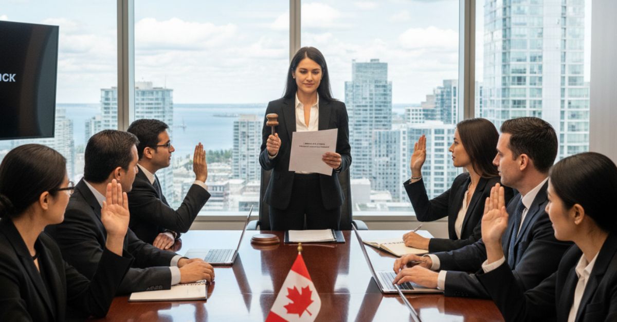 What Is a Consent Agenda for a Board Meeting in Canada?